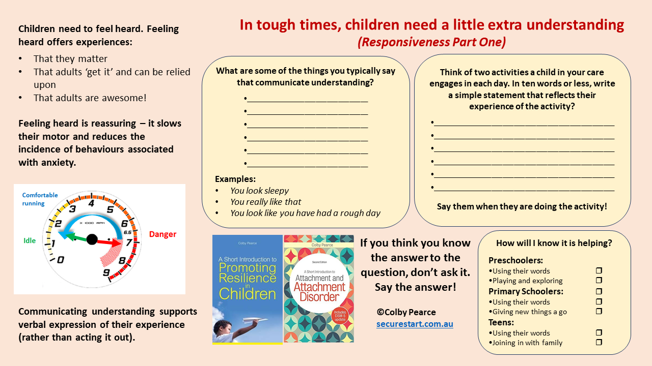 A little extra needs provision | Attachment and Resilience